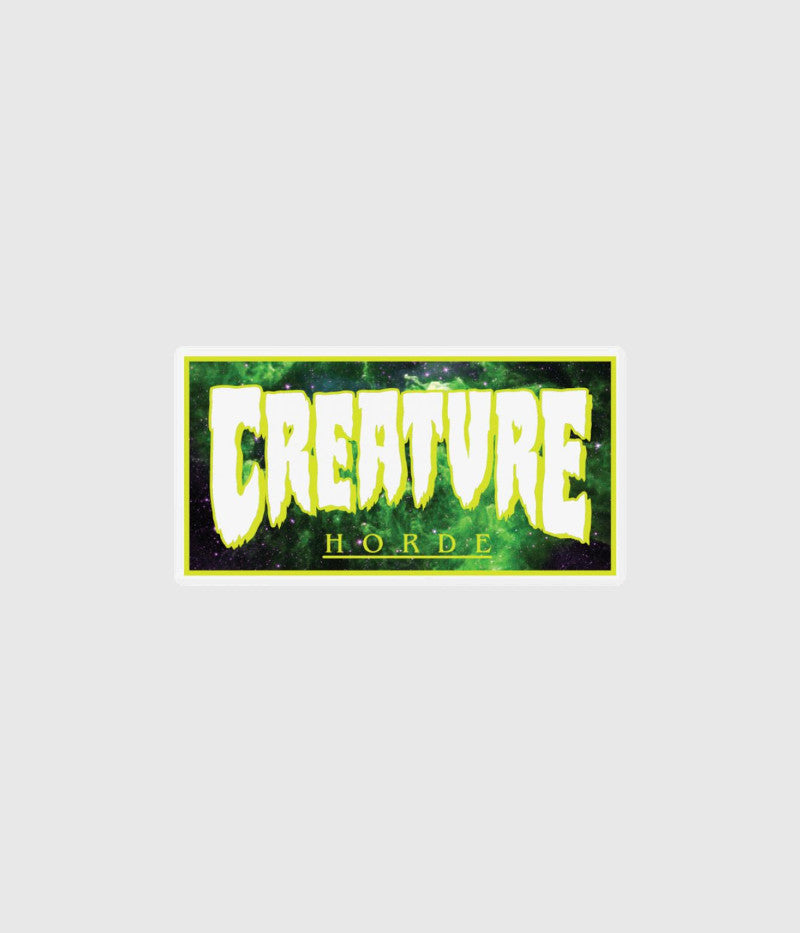 Creature Logo Space Sticker – Lariatt